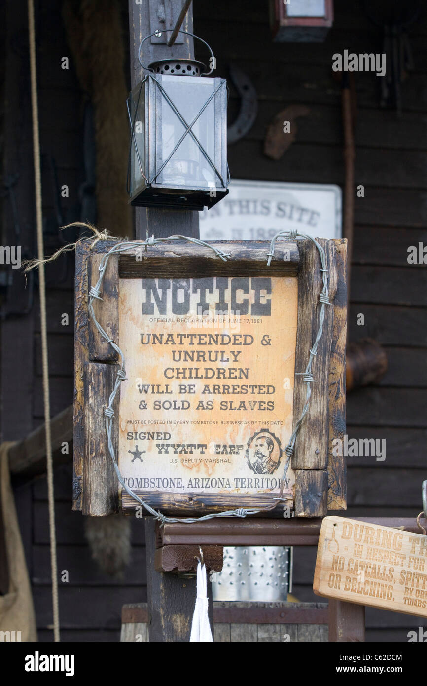 Public Notice and informational sign Stock Photo - Alamy