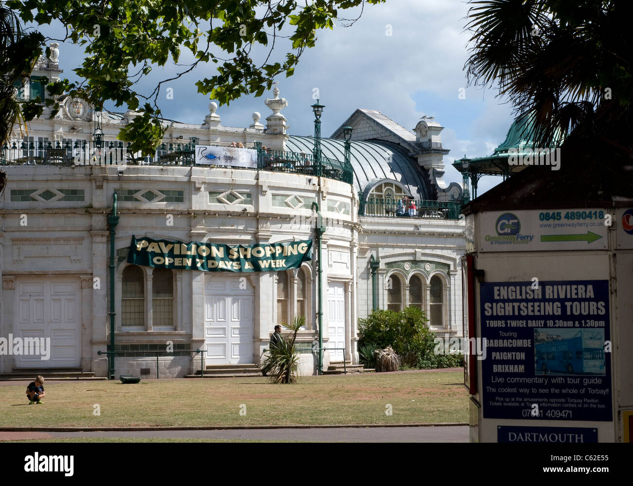 Buildings of Torquay in Devon mixed architecture of torquay, south ...