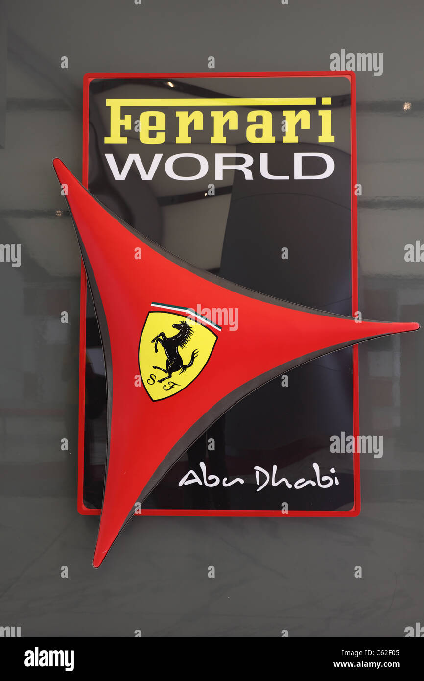 Ferrari world abu dhabi hi-res stock photography and images - Alamy