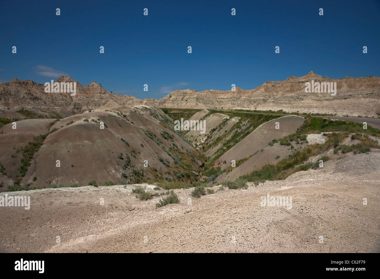 Formed of mounds of earth or rocks hi-res stock photography and images ...