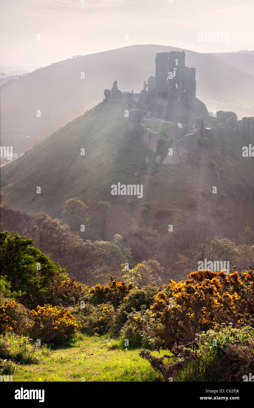 England corfe castle hi-res stock photography and images - Alamy