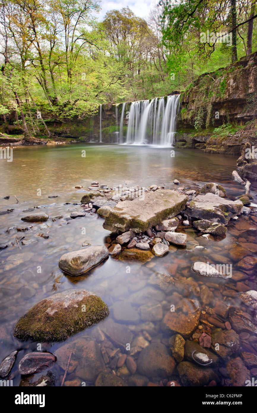 Waterfall beacons brecons hi-res stock photography and images - Alamy