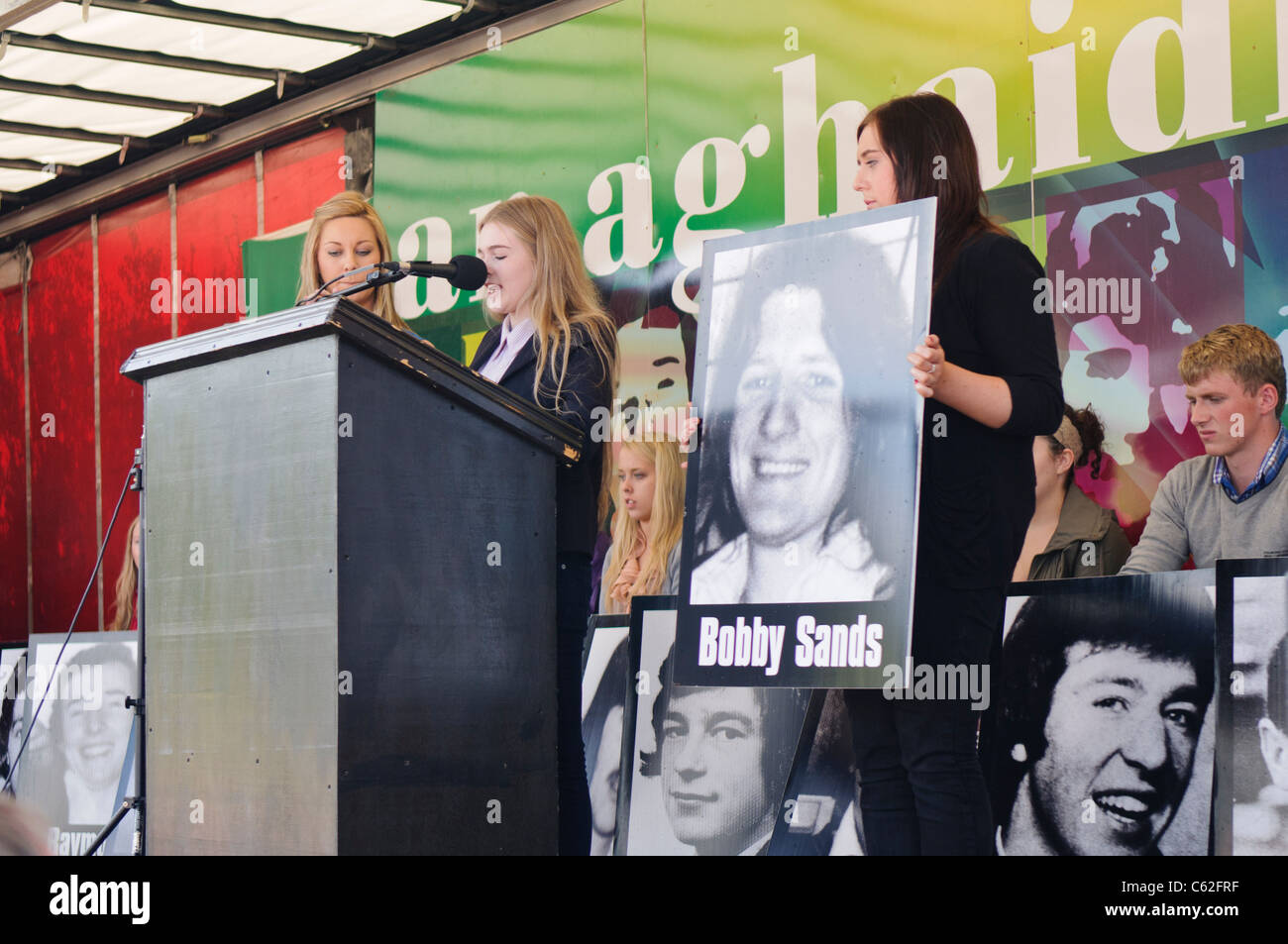 30th anniversary of the 1981 Hunger Strikes Stock Photo - Alamy