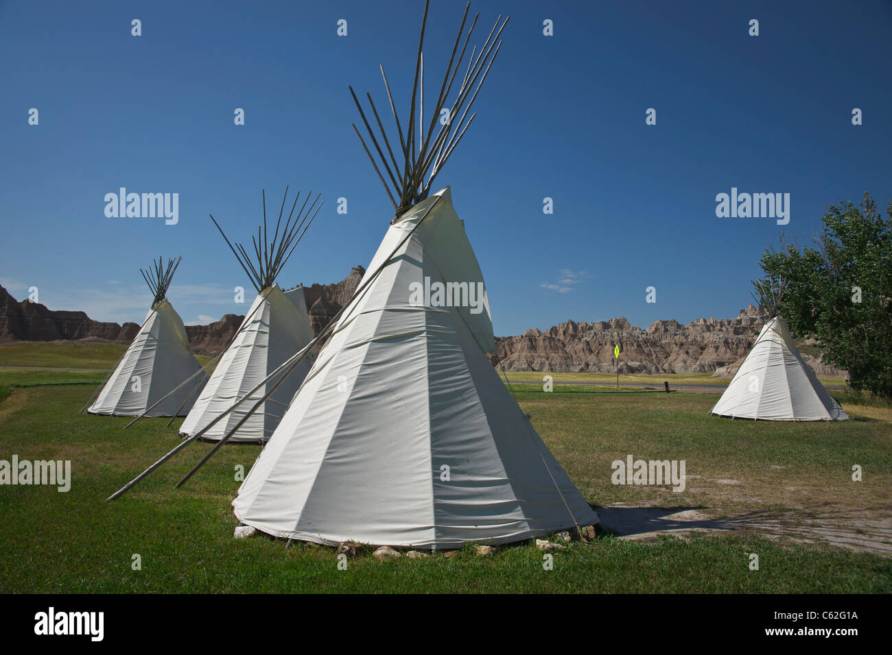 Lakota Sioux Tepees