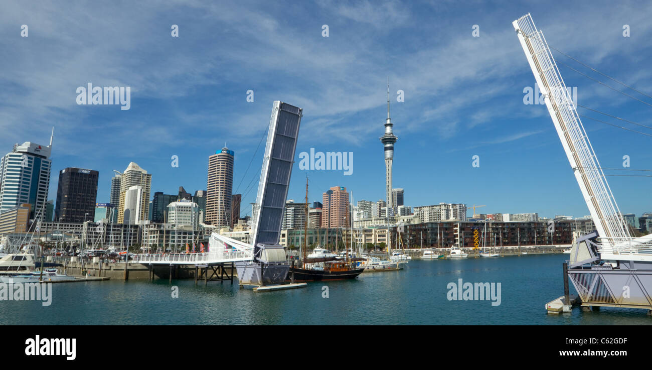 Wynyard Crossing, Wynyard Quarter, Auckland, New Zealand, Wednesday ...