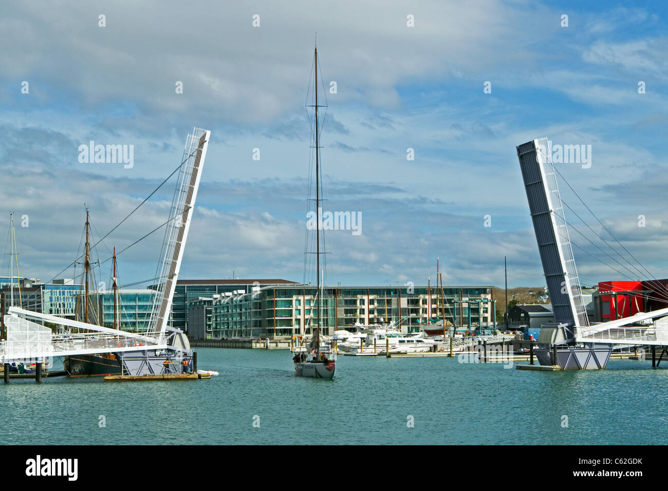 Wynyard Crossing, Wynyard Quarter, Auckland, New Zealand, Wednesday ...
