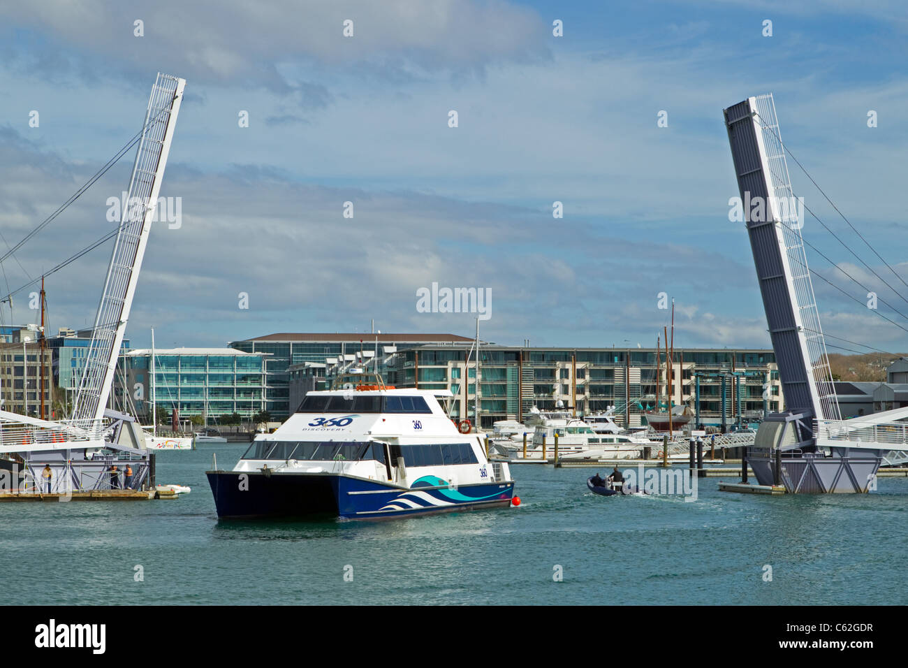 Wynyard Crossing, Wynyard Quarter, Auckland, New Zealand, Wednesday ...