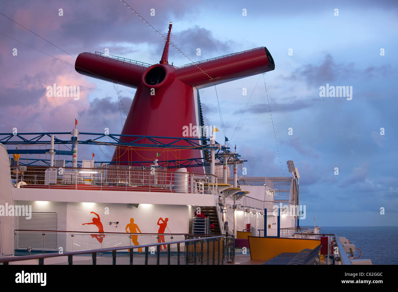 Cruise ship smoke stack hi-res stock photography and images - Alamy