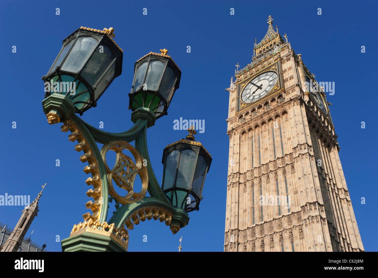 The Clock Tower of the Palace of Westminster that houses the bell known ...