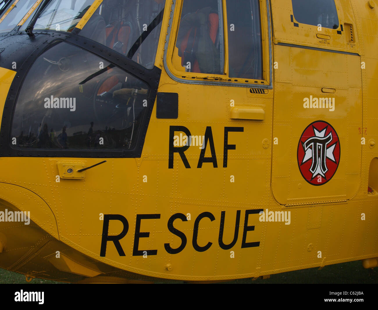 RAF rescue helicopter, UK Stock Photo - Alamy