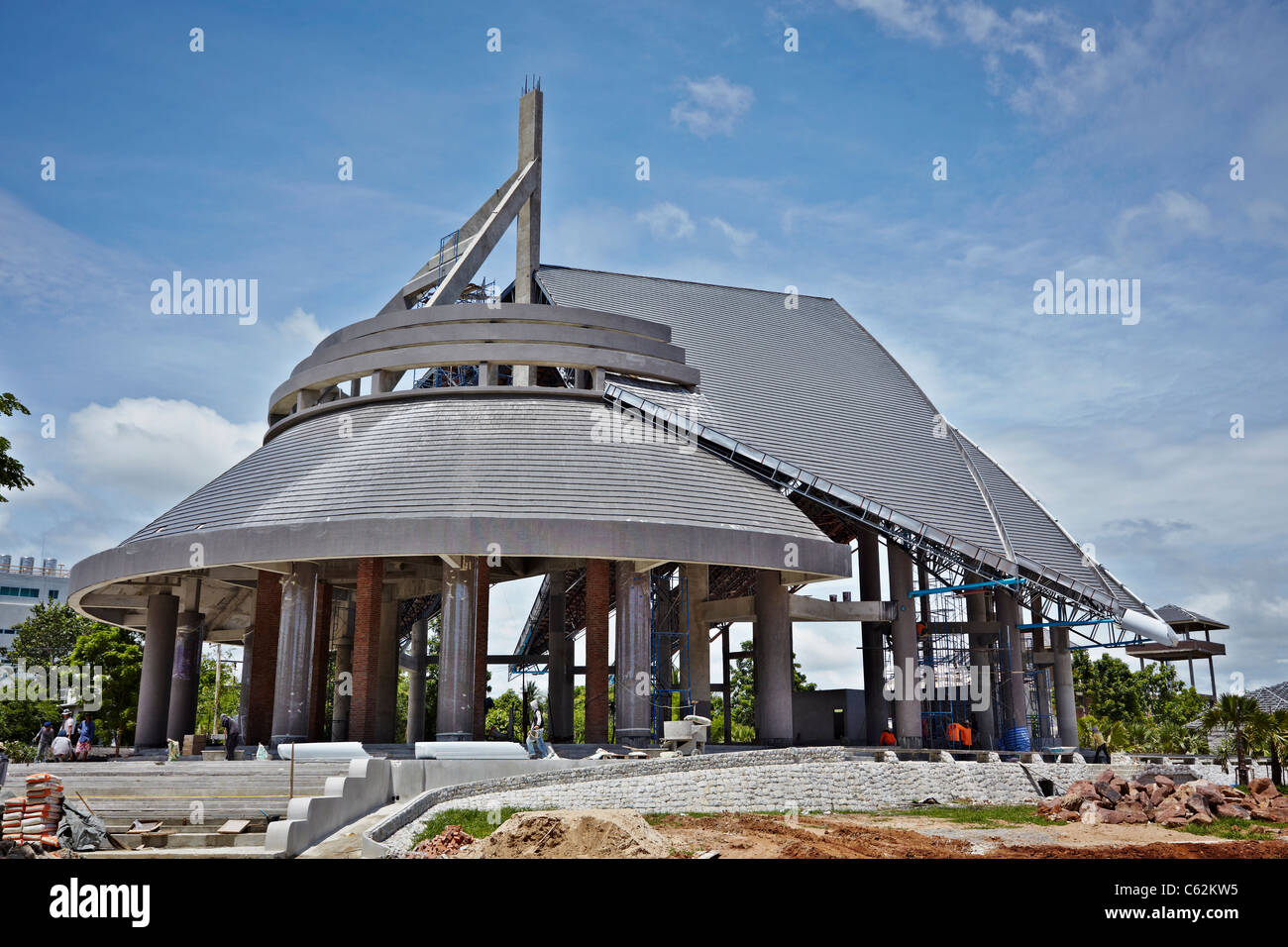 Saint Theresa Catholic Church under construction Hua Hin Thailand Asia ...