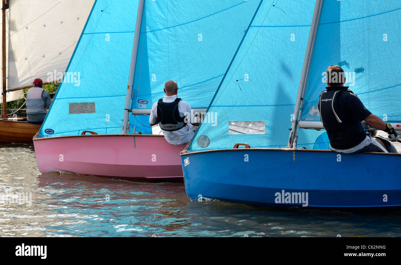 enterprise dinghies racing Stock Photo - Alamy