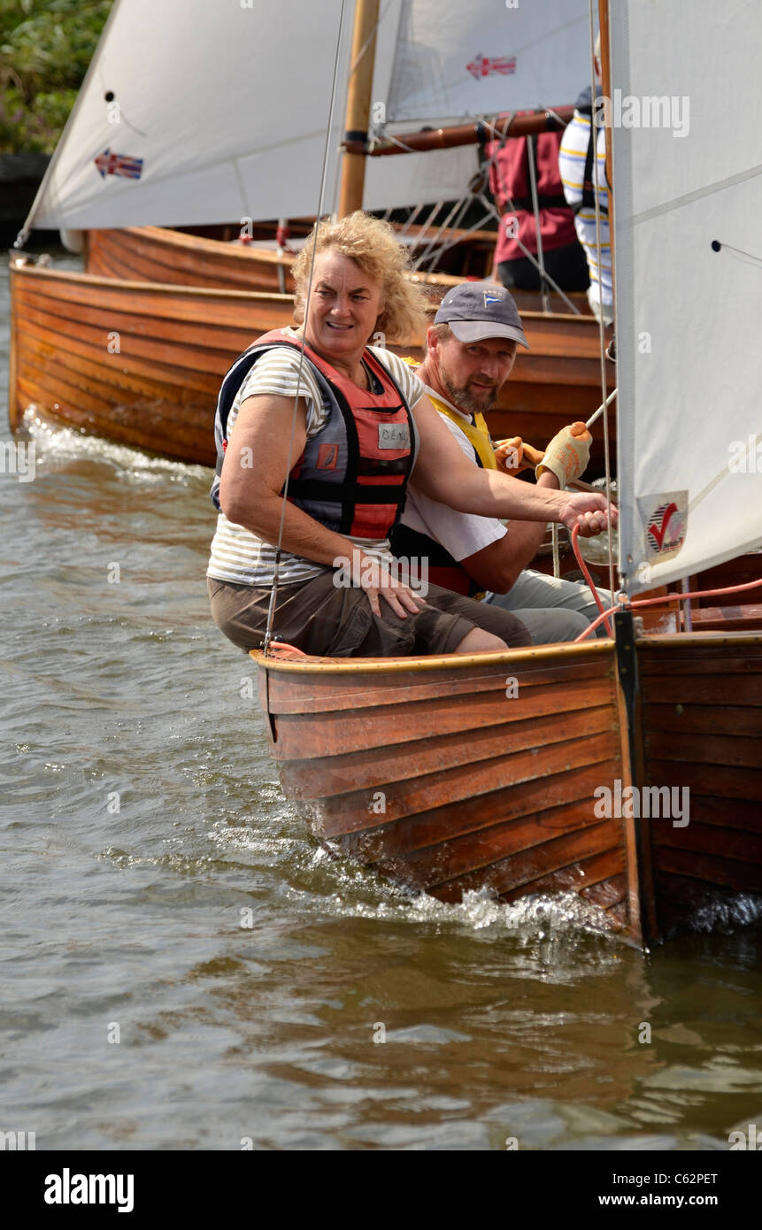 Norfolk class dinghy hi-res stock photography and images - Alamy