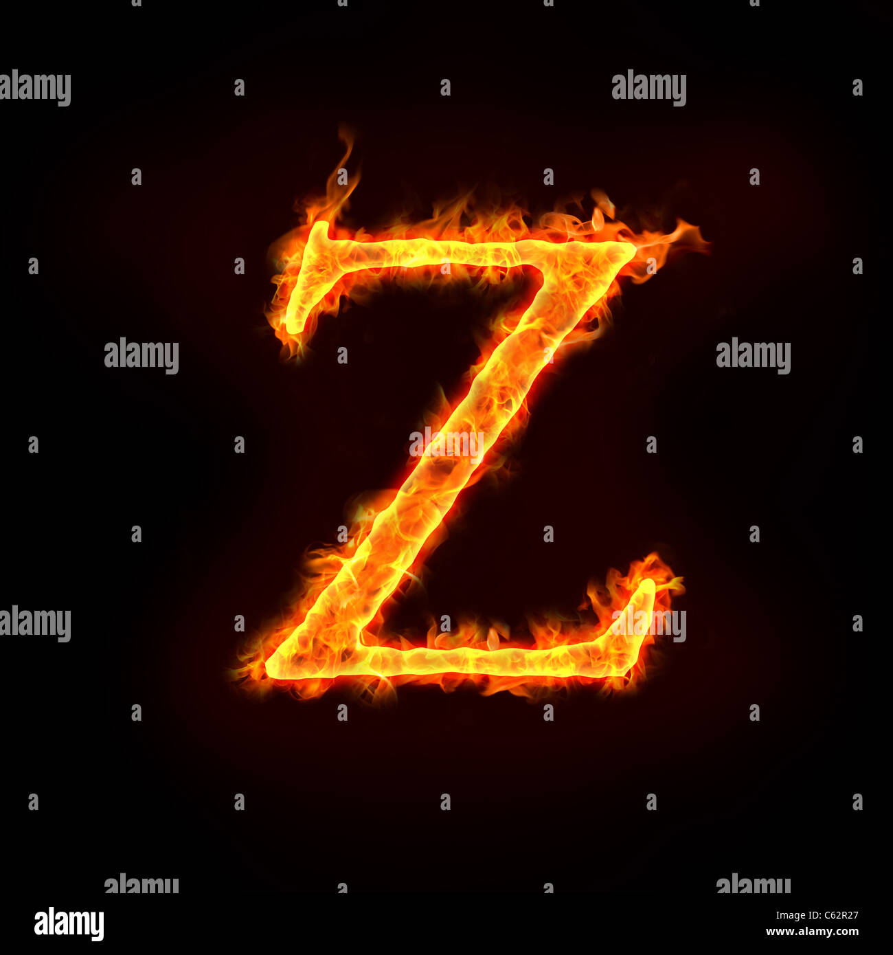 Burning Fire Fonts High Resolution Stock Photography and Images - Alamy