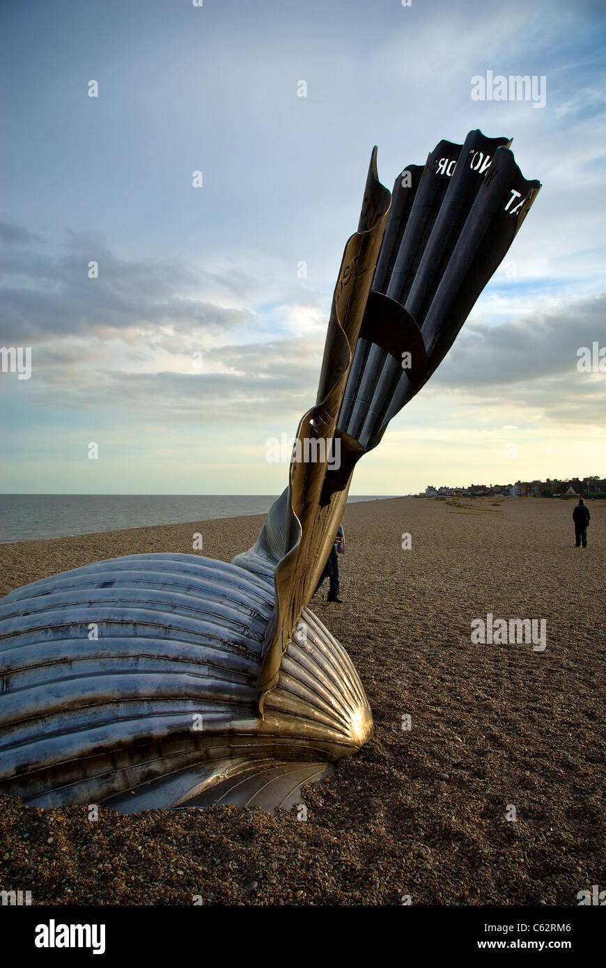 Aldeburgh Suffolk UK Hamblin Shell Sculpture Stock Photo - Alamy