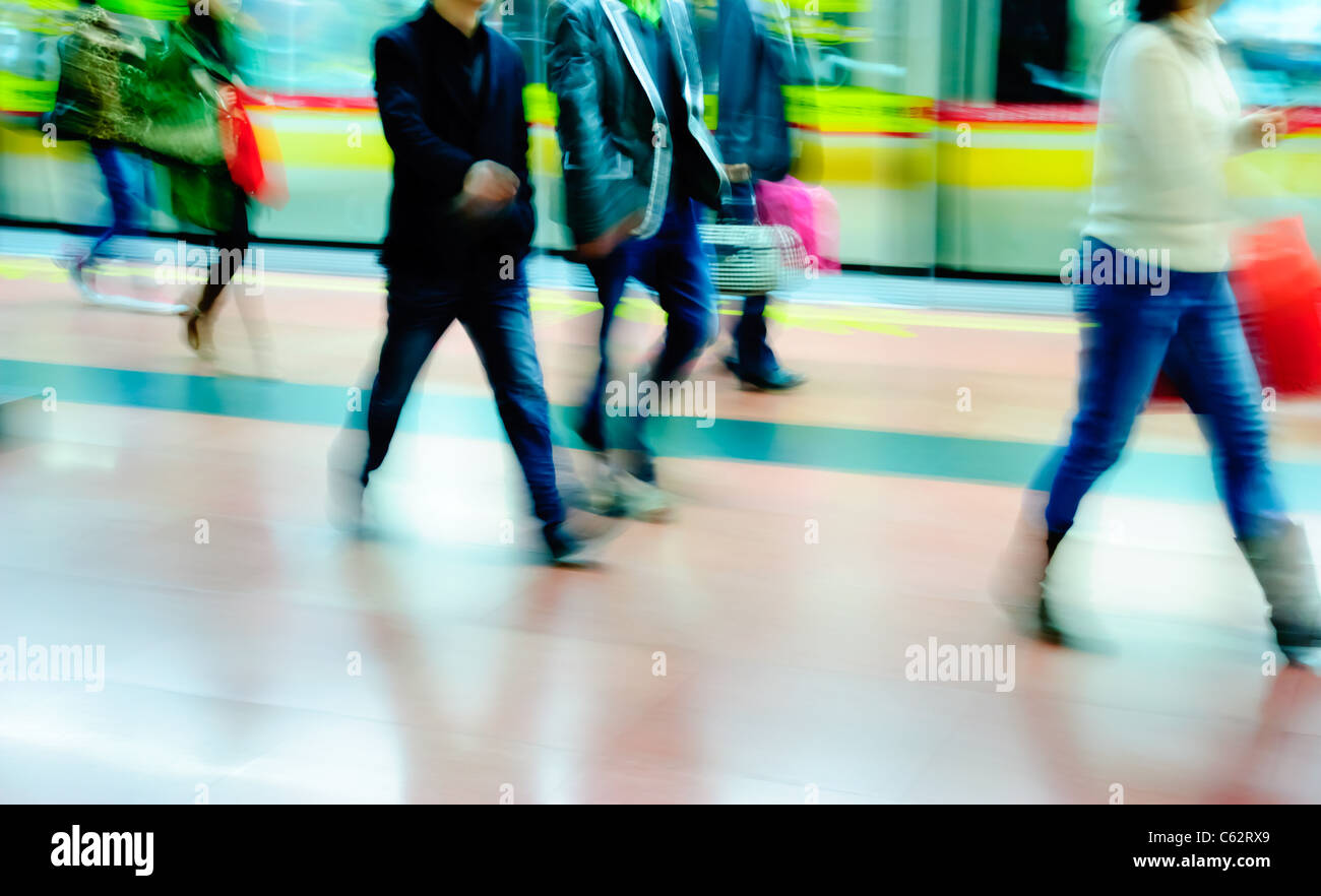 On subway station hi-res stock photography and images - Alamy