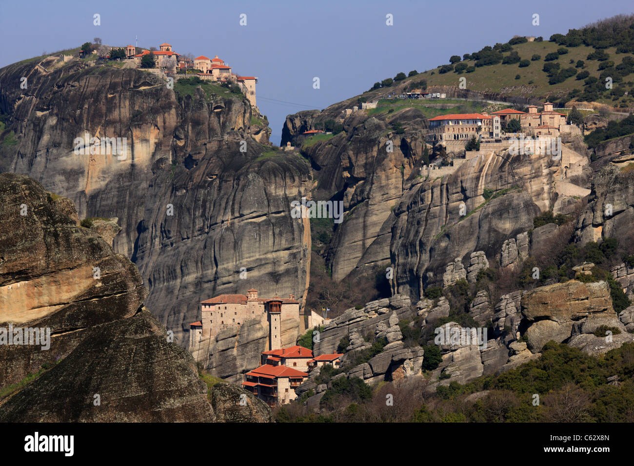 Monasteries complex hi-res stock photography and images - Alamy
