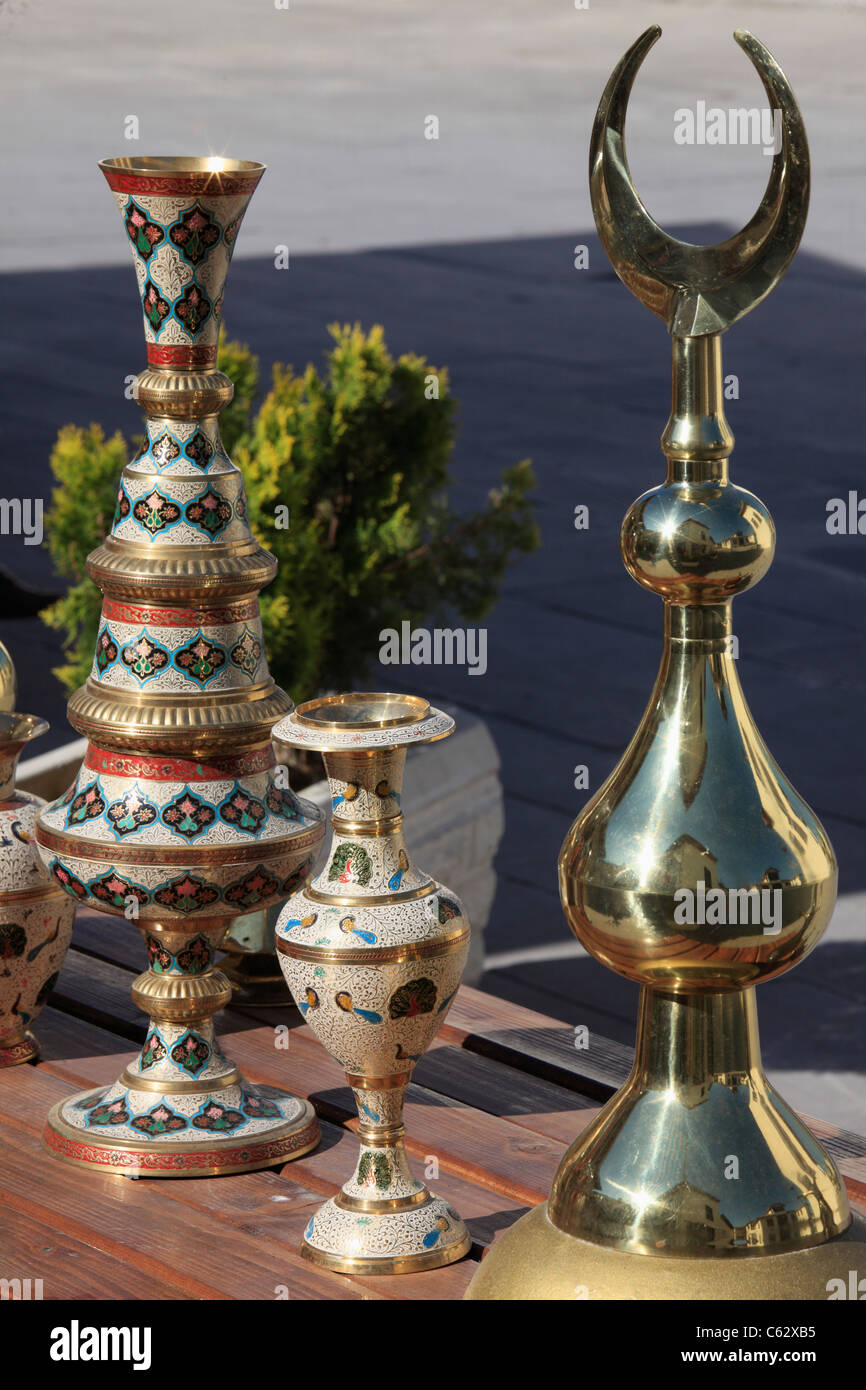 Turkey, Konya, handicraft, metalwork Stock Photo - Alamy