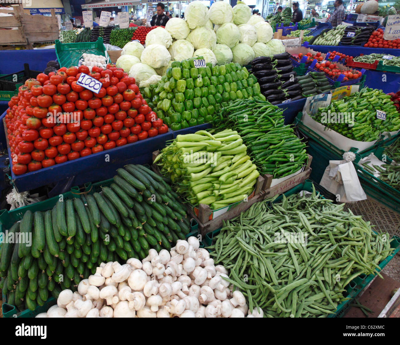 Turkey food market hi-res stock photography and images - Alamy