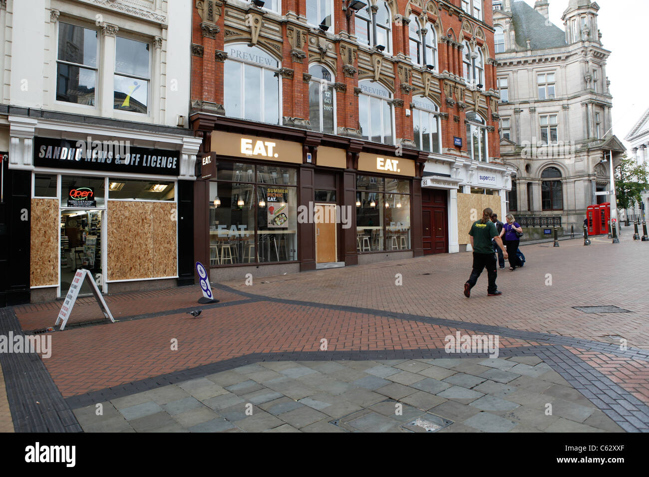 Destruction shop windows shops hi-res stock photography and images - Alamy