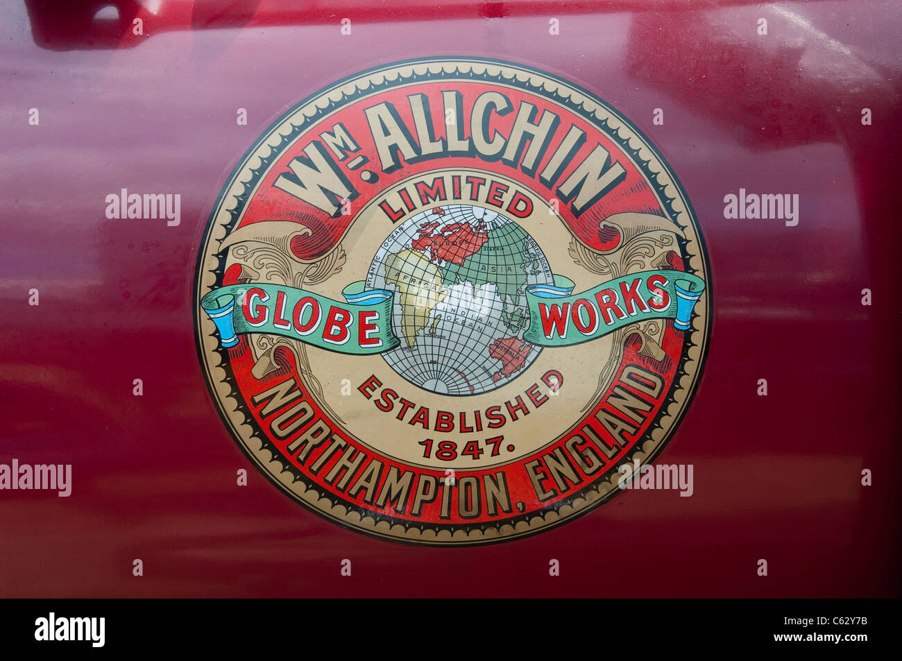 Steam engine badge hi-res stock photography and images - Alamy