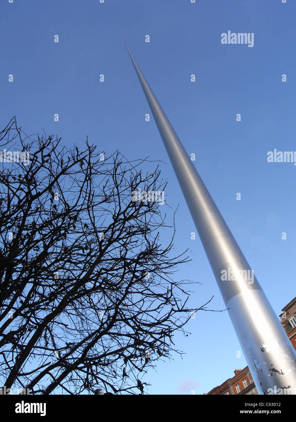 Spire of Light in Dublin Ireland Stock Photo - Alamy