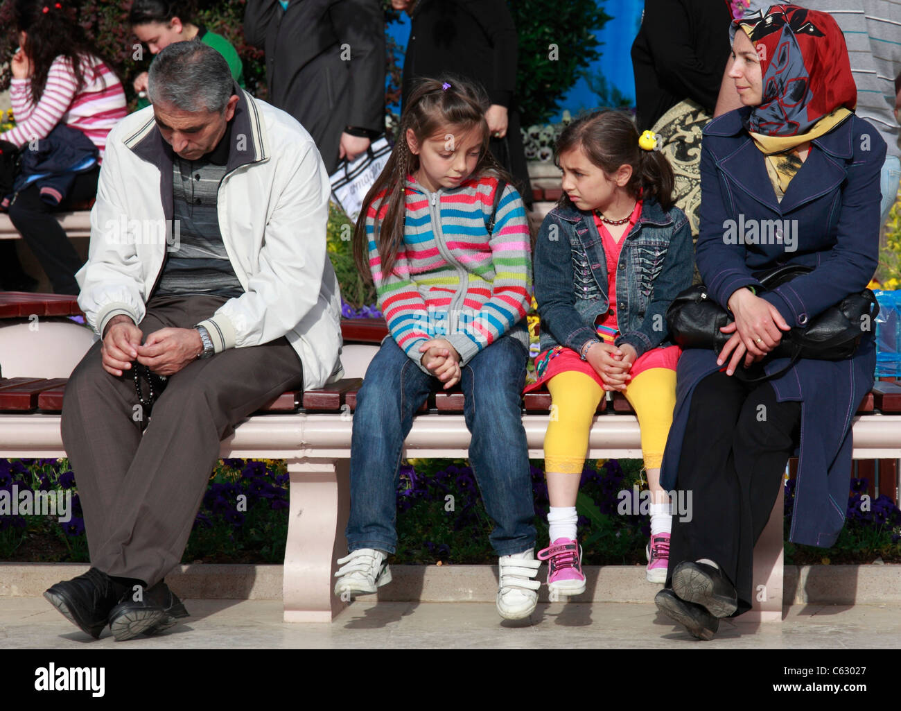 Turkey, Ankara, Ulus, family, people Stock Photo - Alamy