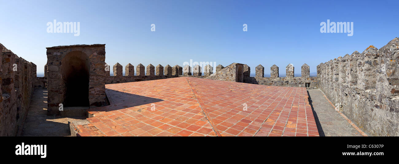 Top of the Castelo de Vide Castle Watchtower Castelo de Vide ...