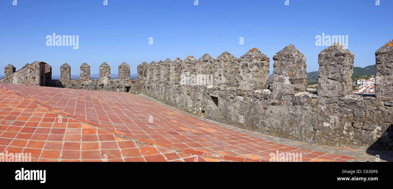 Top of the Castelo de Vide Castle Watchtower Castelo de Vide ...