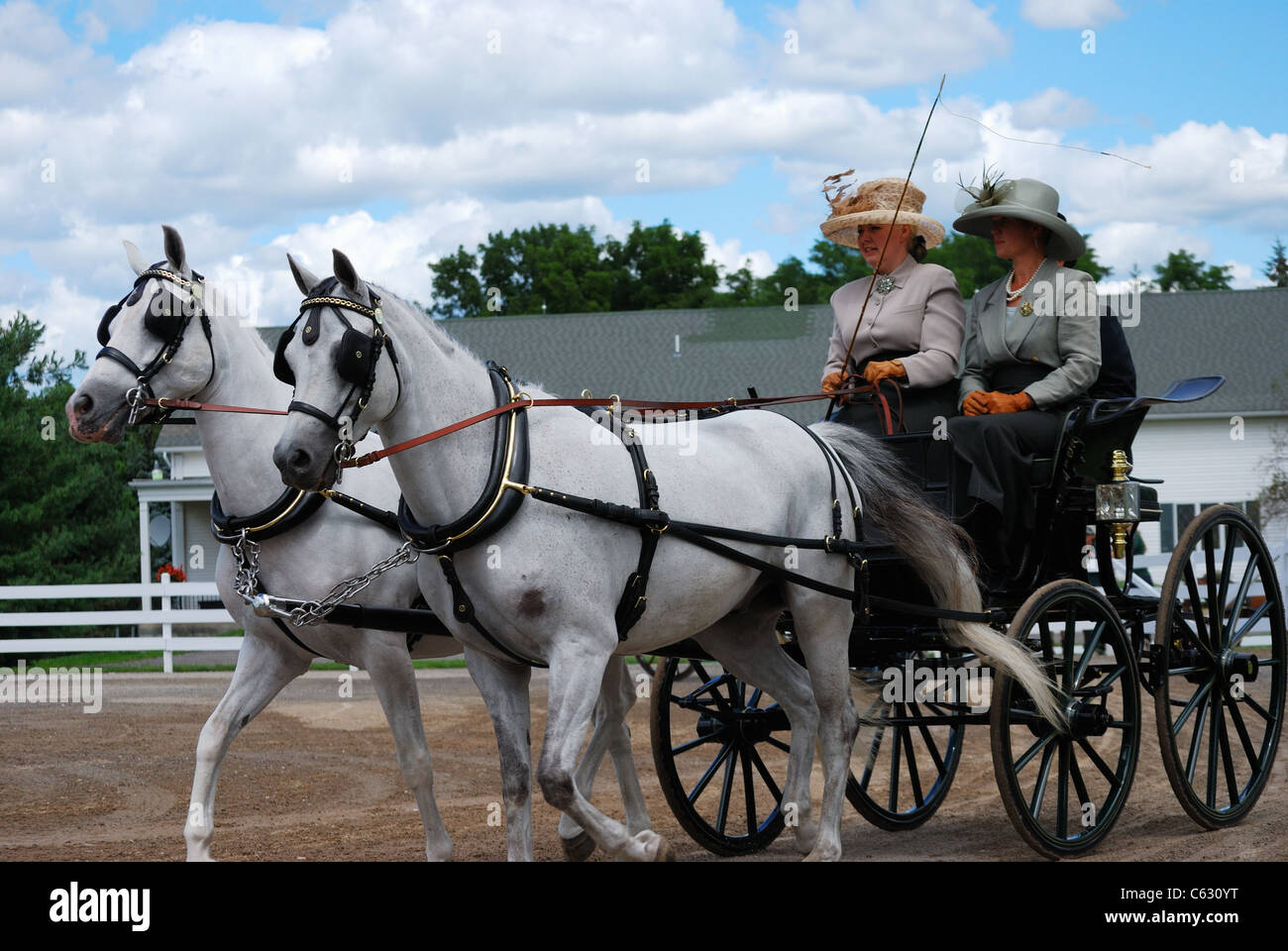 Four wheel carriage hi-res stock photography and images - Alamy
