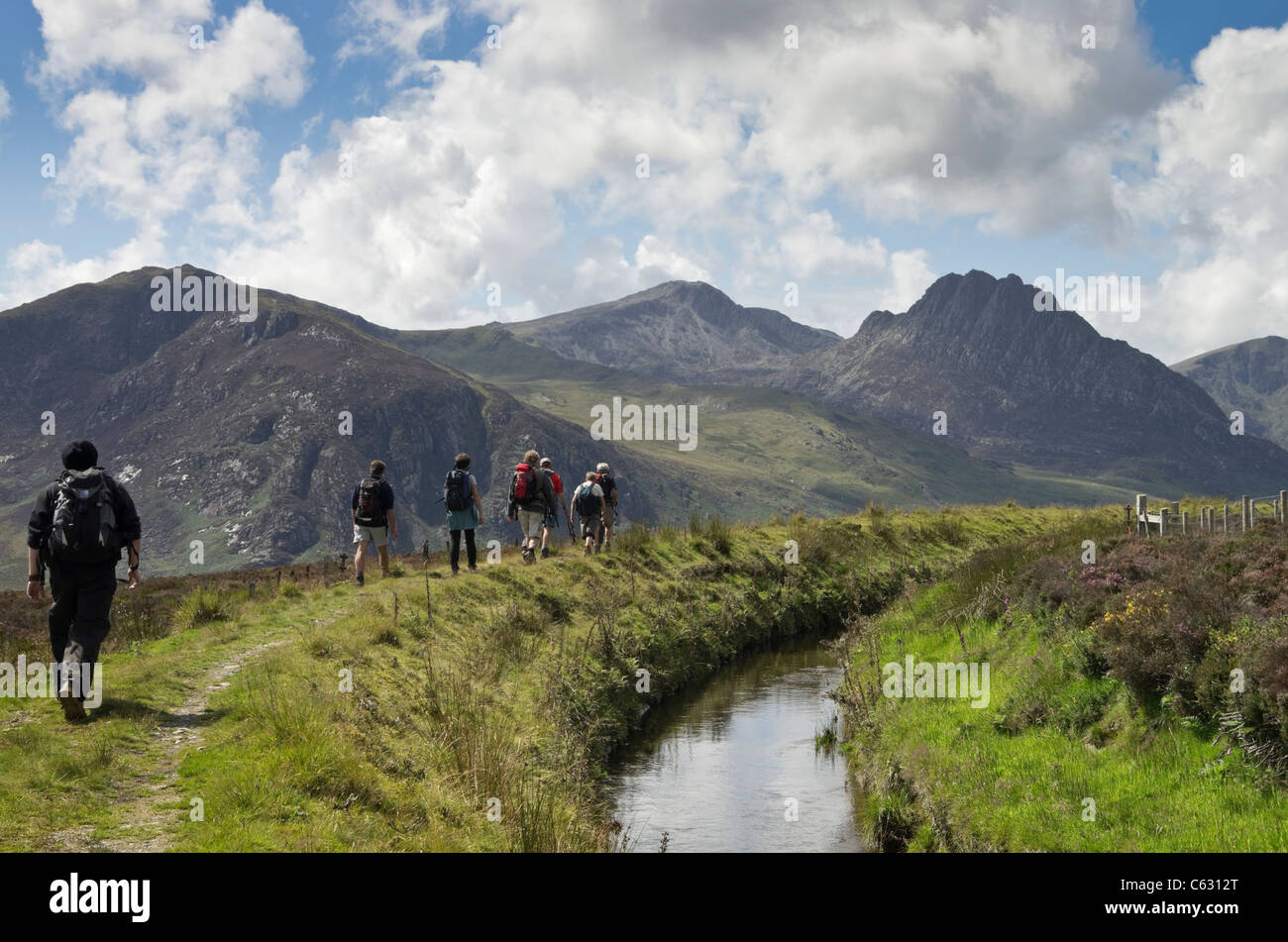 Dolgarrog hydro water flow management system hi-res stock photography ...