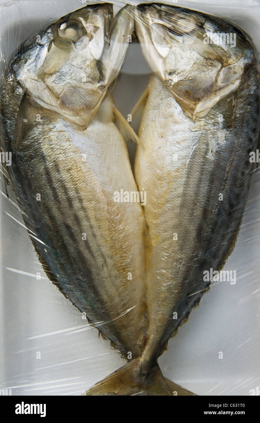 Dried fish on display at a food shop in Thailand Stock Photo - Alamy