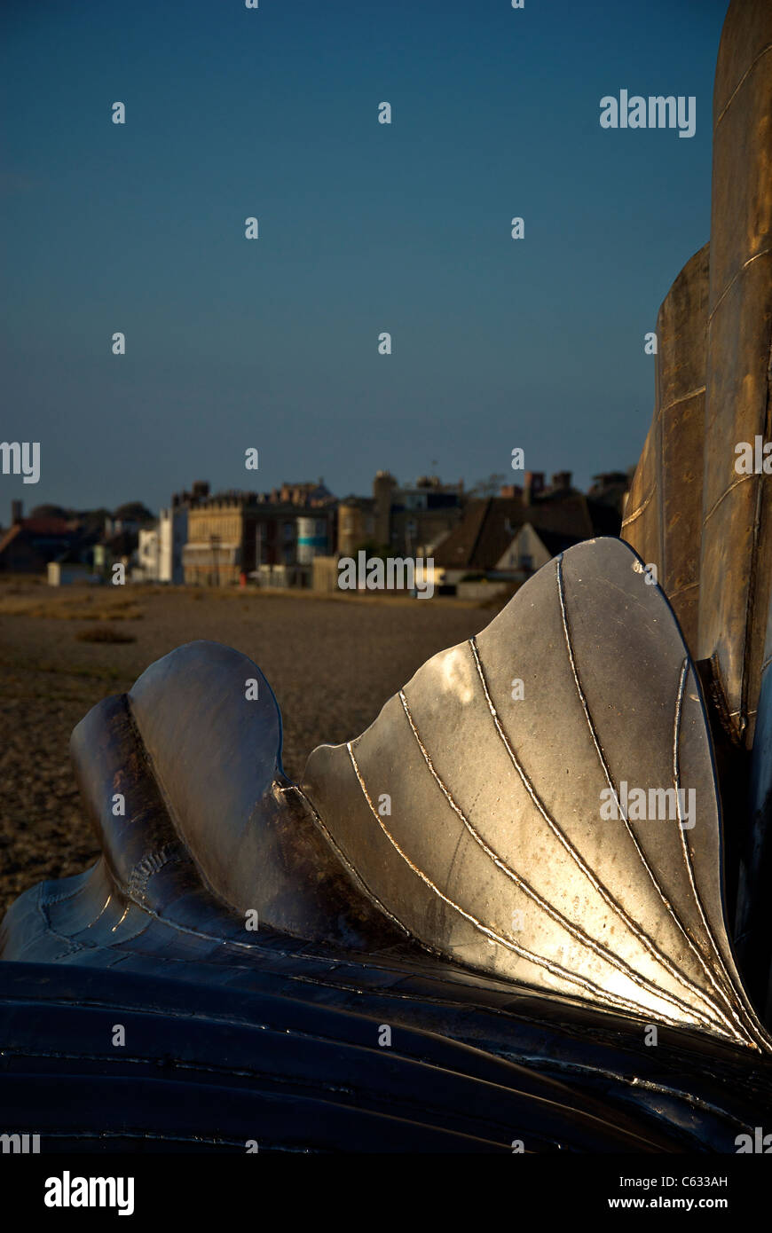Aldeburgh Suffolk UK Maggie Hamblin Shell Sculpture Stock Photo - Alamy