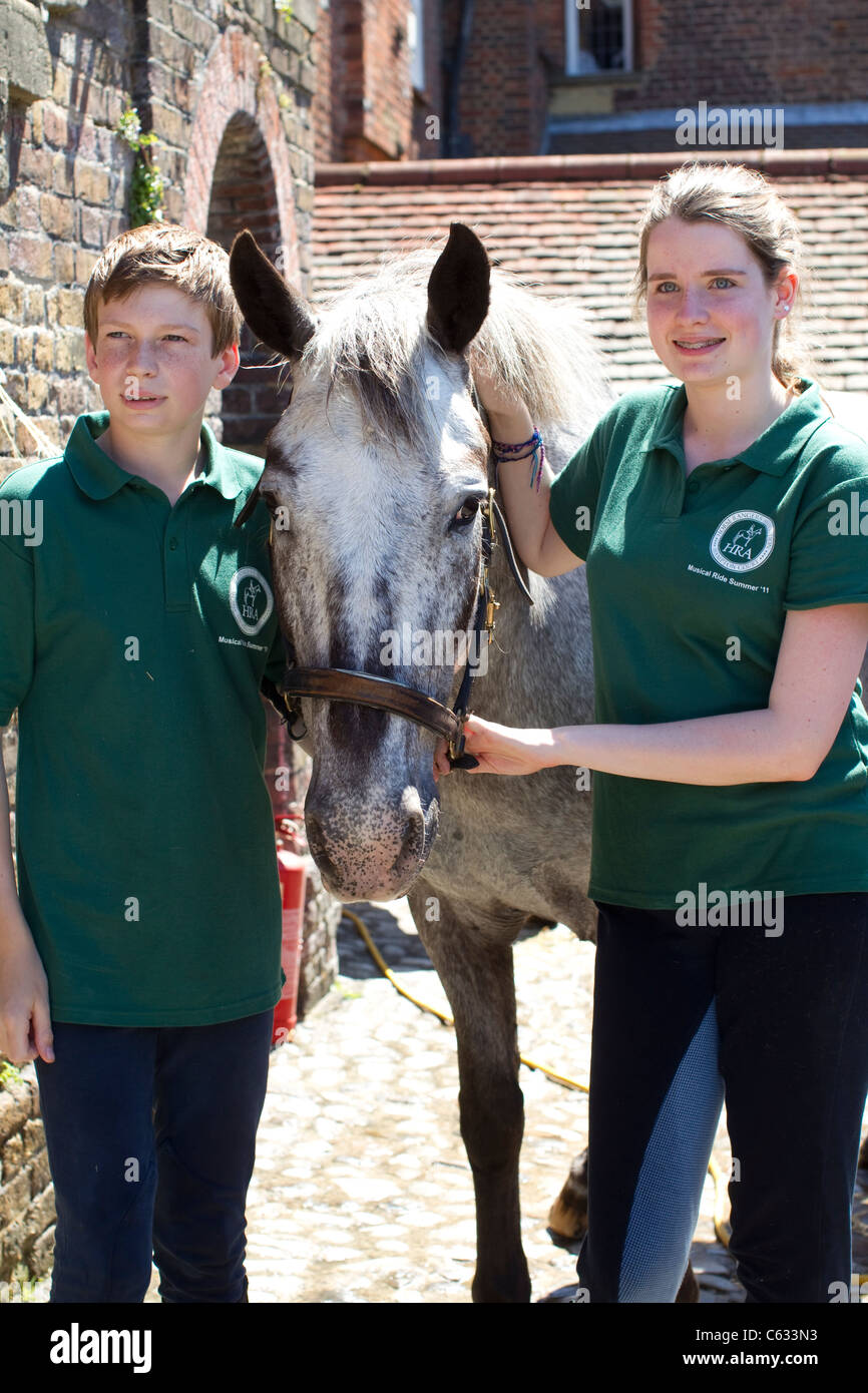 The Horse Rangers Association organization for children interested in ...