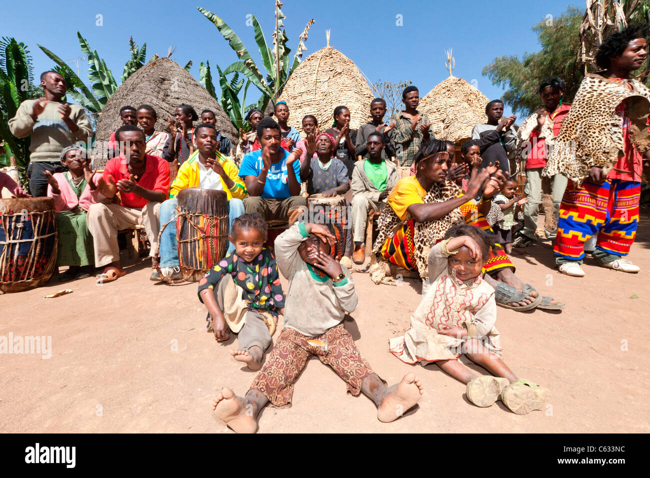 Dorze in guge mountains ethiopia hi-res stock photography and images ...
