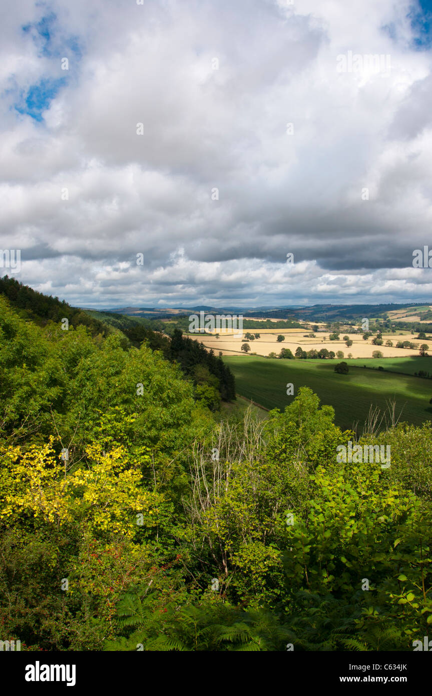 Countryside around Wigmore Hereford Shropshire Border The English ... Countryside around Wigmore Hereford Shropshire Border The English ...