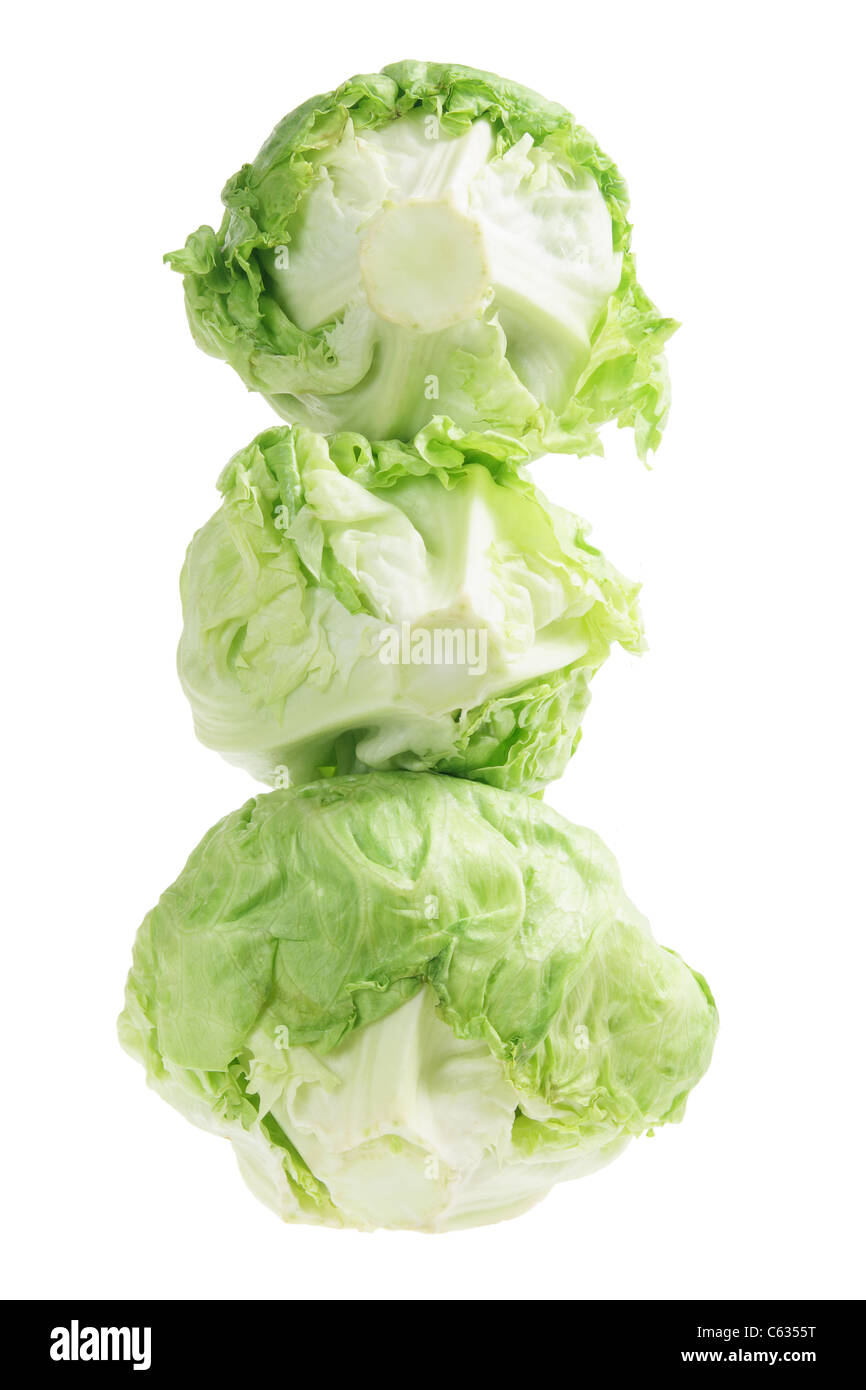 Whole iceberg lettuce hi-res stock photography and images - Alamy