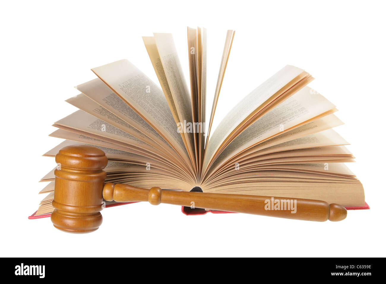 Gavel and Book Stock Photo - Alamy