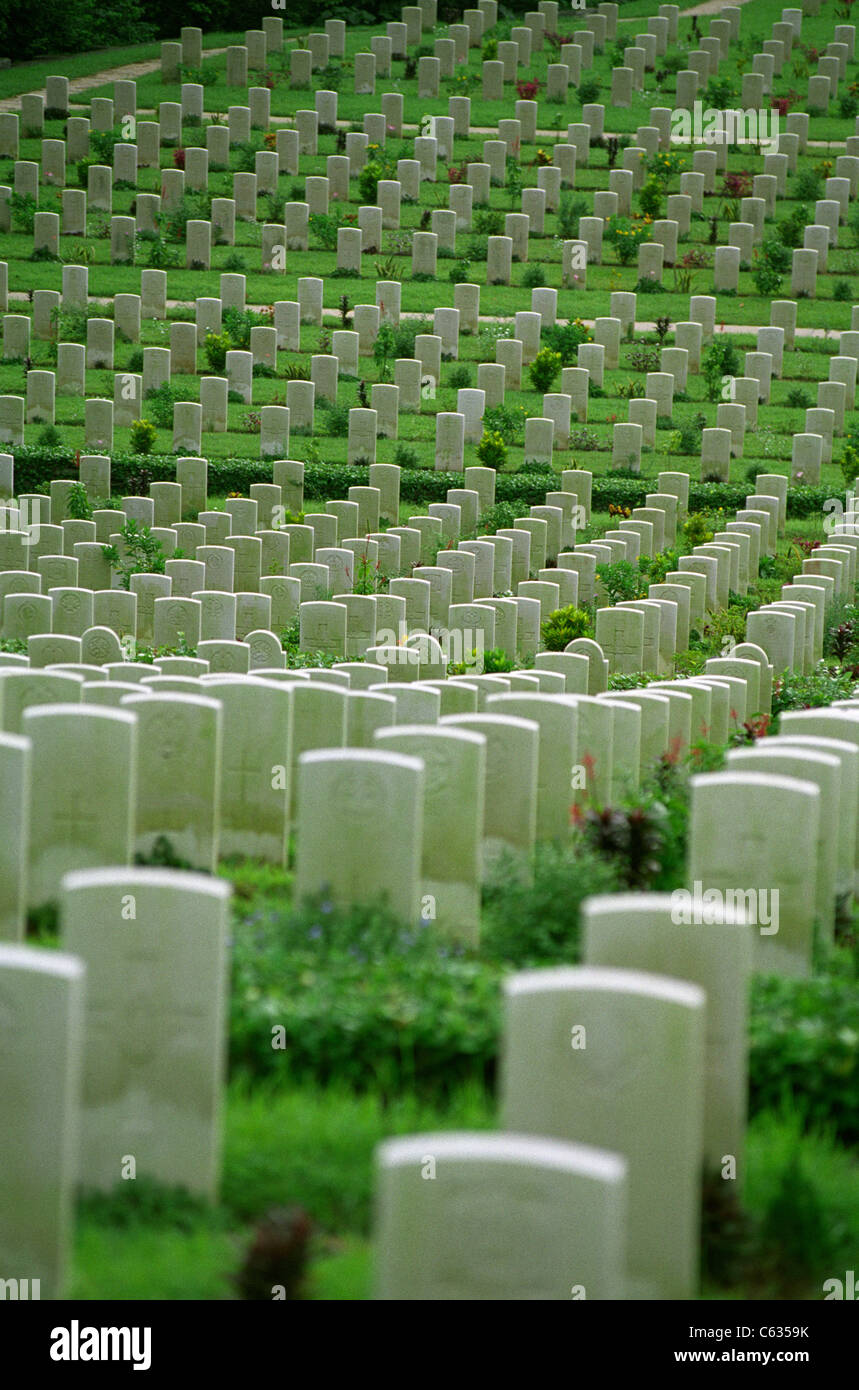 Sai Wan Cemetery, Hong Kong, fallen of WW2 Stock Photo - Alamy