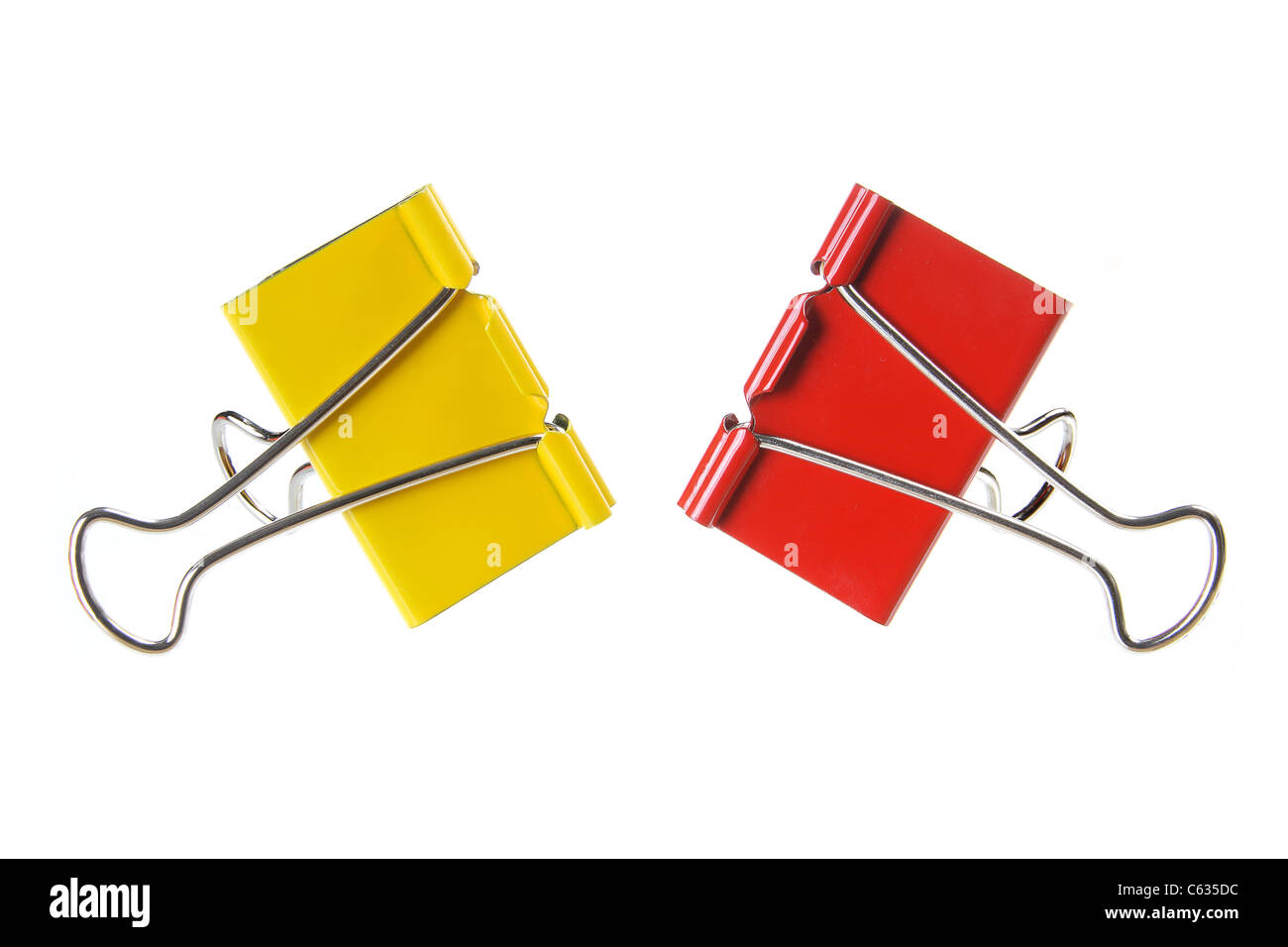 Fold back clips hi-res stock photography and images - Alamy