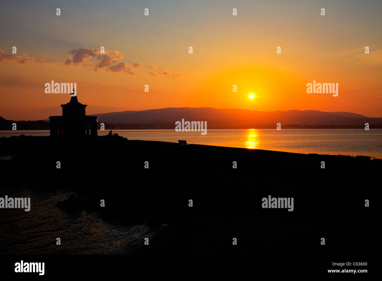 Kefalonia, Greek Island, Greece, the iconic Fanari lighthouse at ...