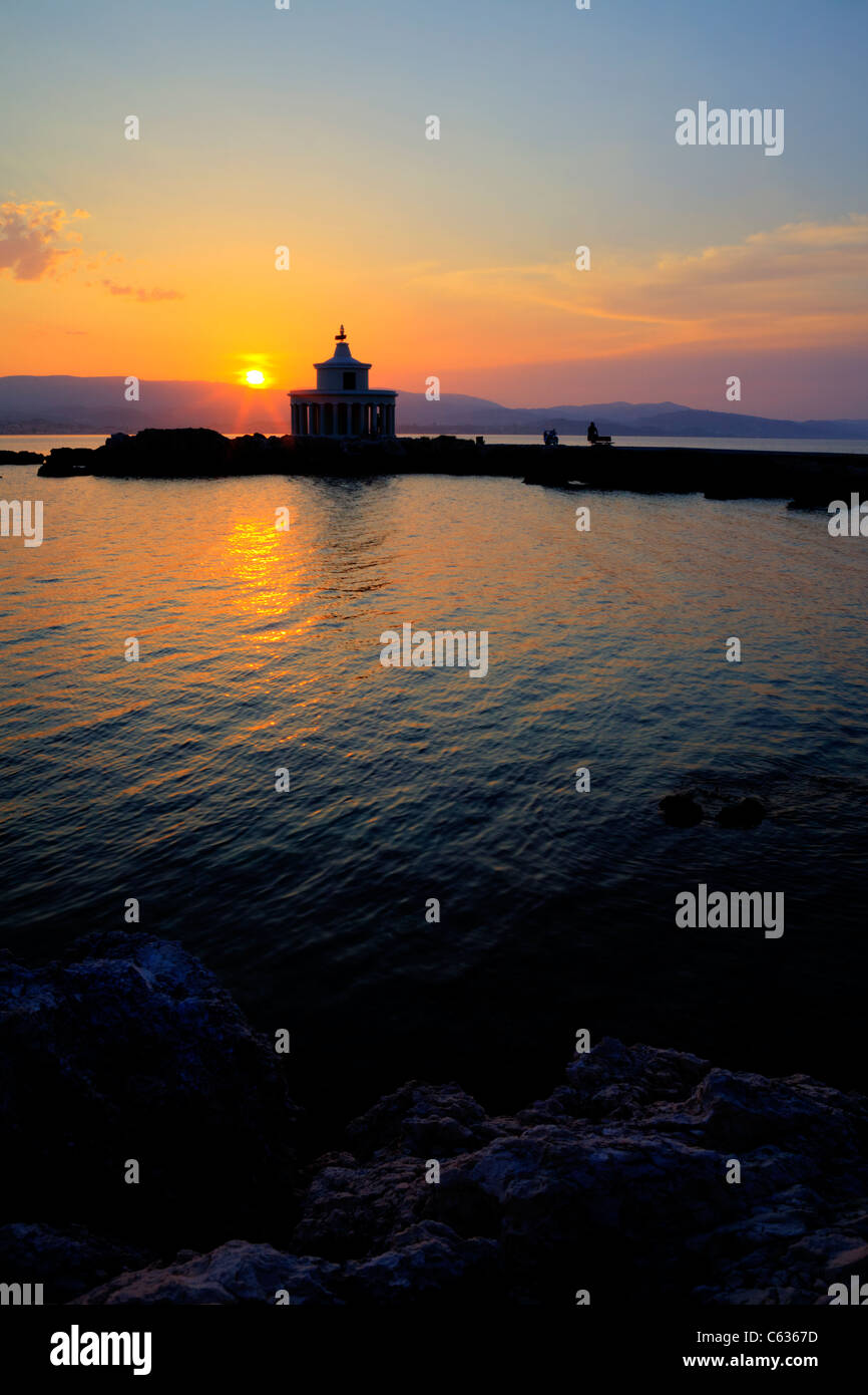Kefalonia, Greek Island, Greece, the iconic Fanari lighthouse at ...