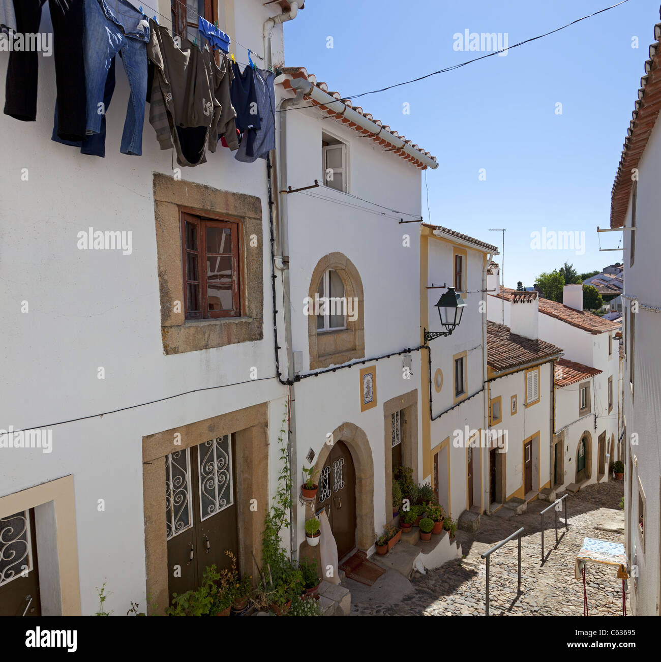 Medieval Jewish Quarter / Ghetto (Judiaria) in Castelo de Vide, Alto ...