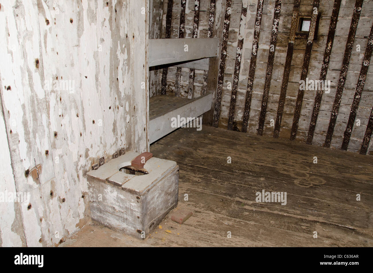 Massachusetts, Nantucket. The Old Gaol (aka the old jail) National ...