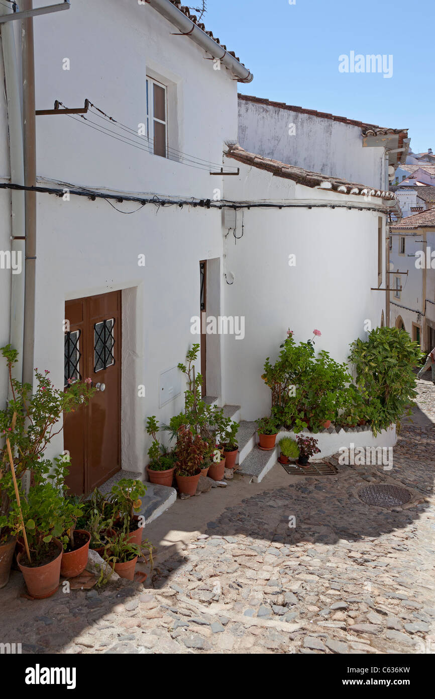 Medieval Jewish Quarter / Ghetto (Judiaria) in Castelo de Vide, Alto ...