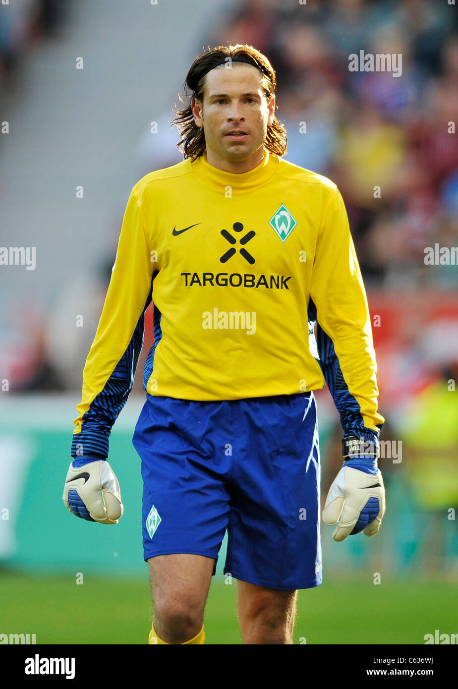 goalkeeper Tim Wiese, Werder Bremen Stock Photo - Alamy