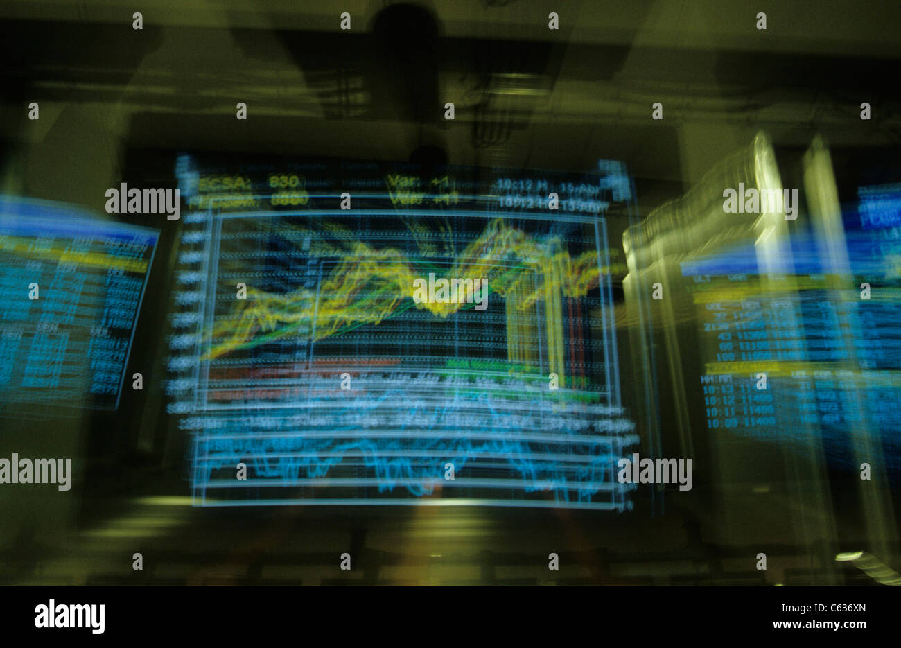 Charts the movement hi-res stock photography and images - Alamy