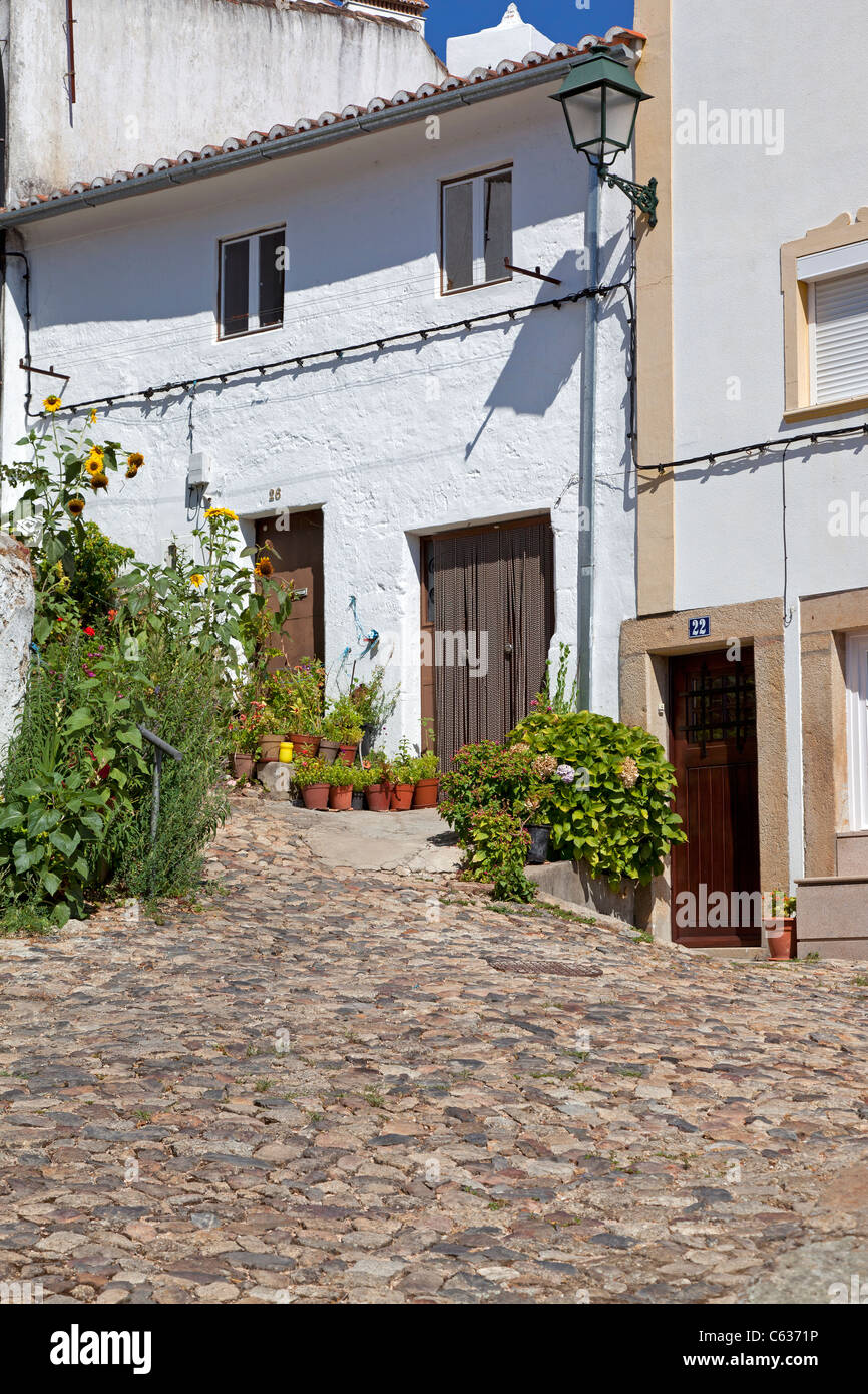 Medieval Jewish Quarter / Ghetto (Judiaria) in Castelo de Vide, Alto ...
