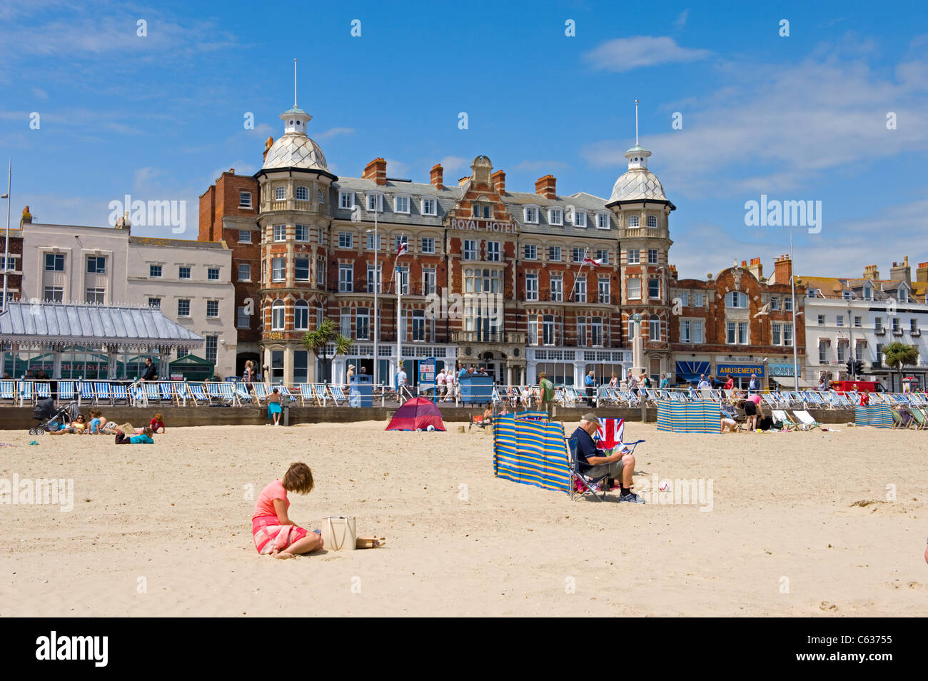 Royal hotel weymouth hi-res stock photography and images - Alamy