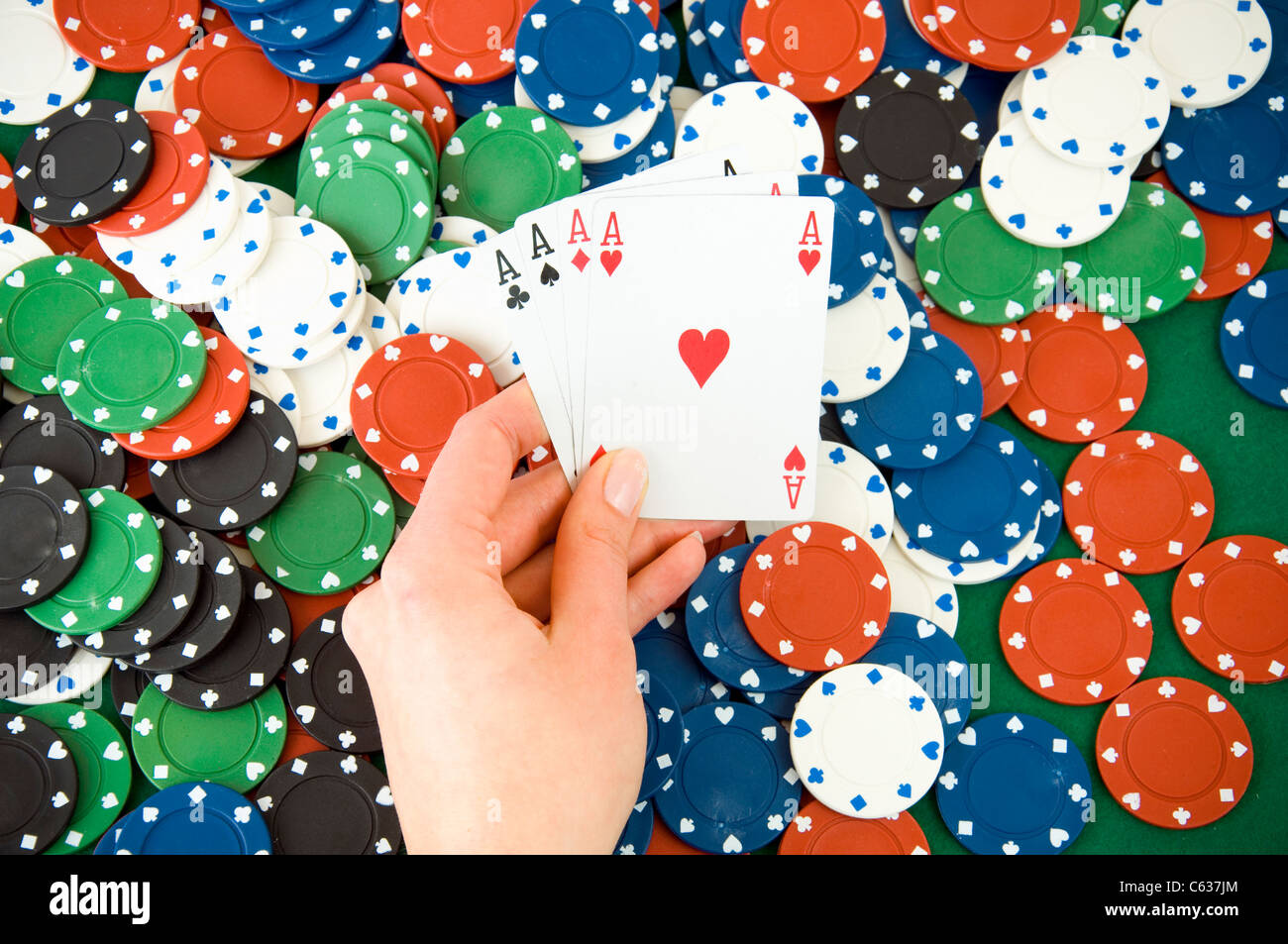 Hand of cards hi-res stock photography and images - Alamy